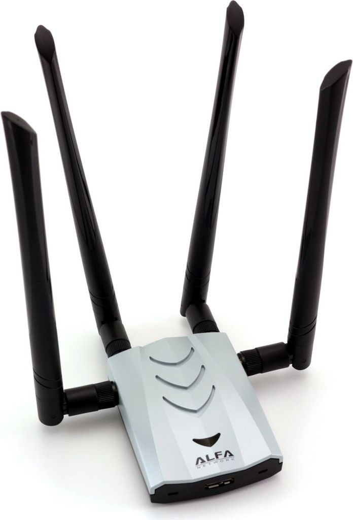 Alfa USB Adapter AWUS1900 Wifi adaptéry a karty