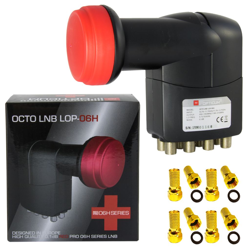 Opticum Red Octo LNB LNC Pro LOP-06H für 8 | Kaufland.de