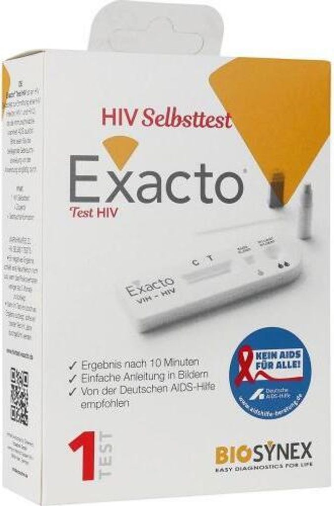 Exacto Hiv Selbsttest 1 St Schnelltest Kaufland De