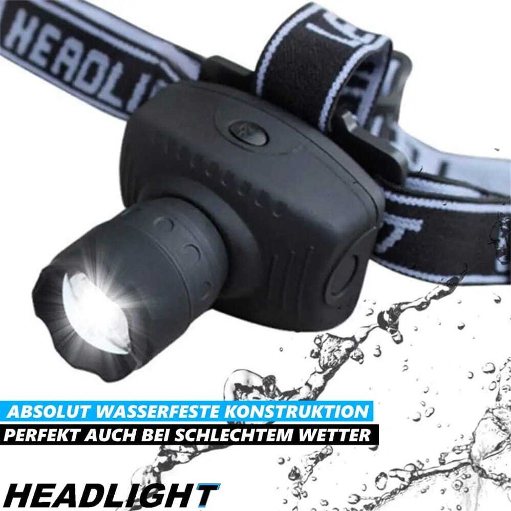 HEADLIGHT Kopflampe Stirnlampe LED | Kaufland.de
