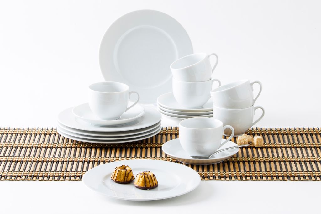 KAHLA Kaffeeservice 18tlg. Aronda weiß | Kaufland.de