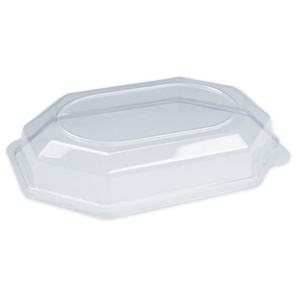20x Domdeckel rPET klar für Catering-Platte WX-74935