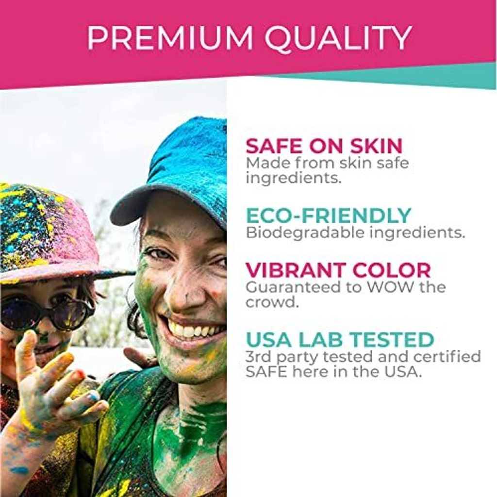 Hawwwy Farbiges Puder für Color Run – 2 Pfund | Kaufland.de