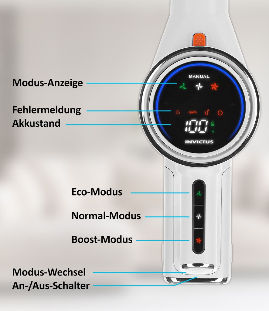 Genius Invictus X7 Facelift Akku Staubsauger | Kaufland.de
