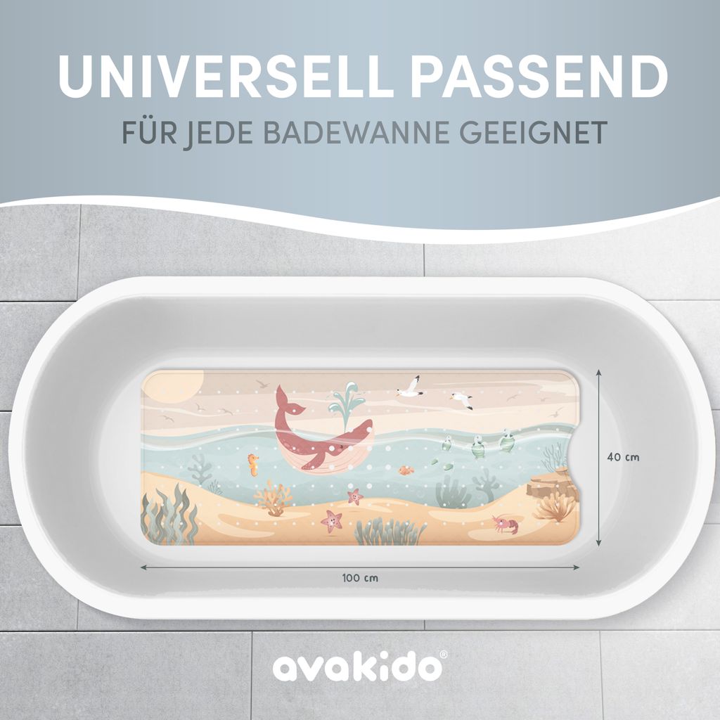 avakido Badewannenmatte Kinder rutschfest - | Kaufland.de