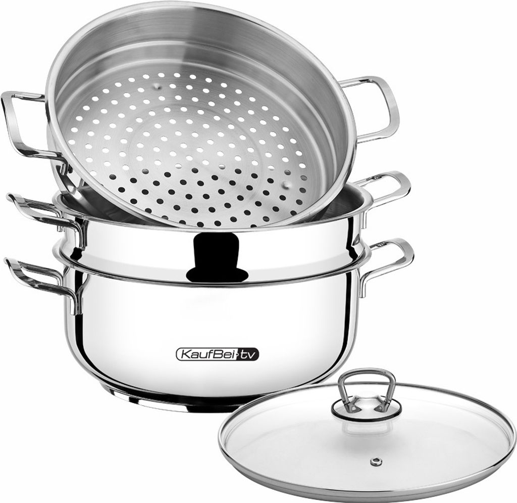 BEM Dampfkocher: 6-tlg Set aus Edelstahl, Ø | Kaufland.de