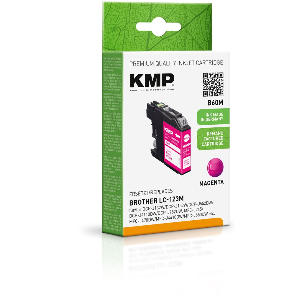 KMP B60M - 6,7 ml - purpurová - kompatibilná | Kaufland.sk