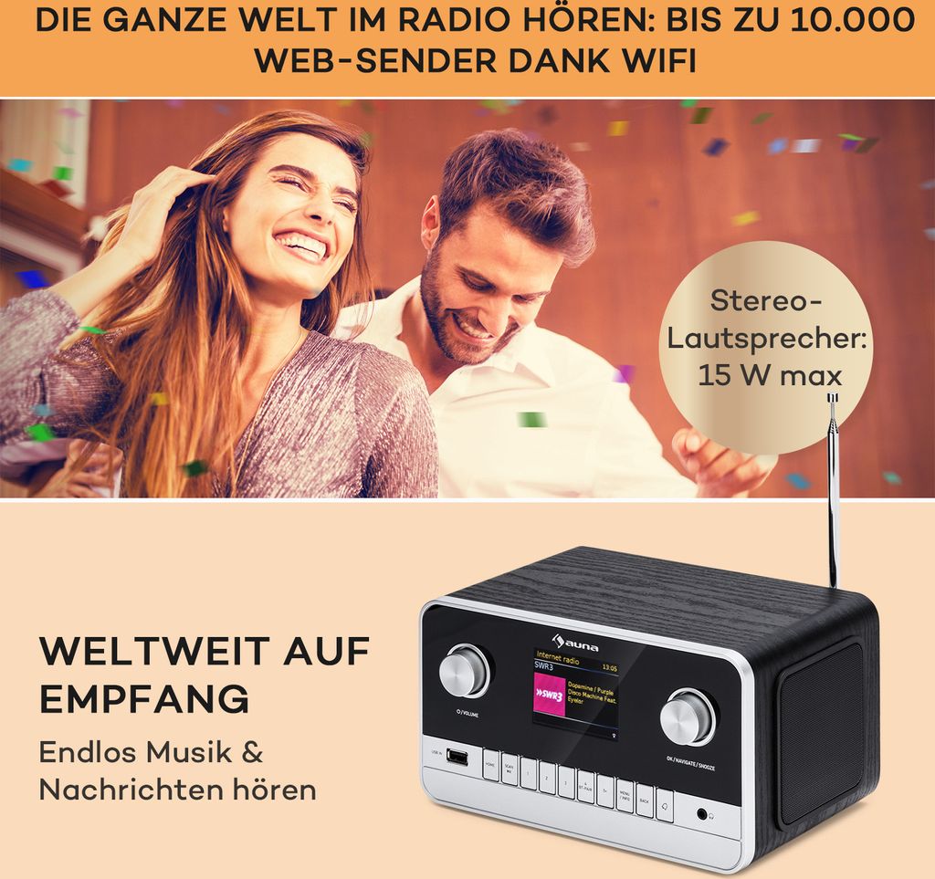 Faszinierend Radio Furs Bad Bilder