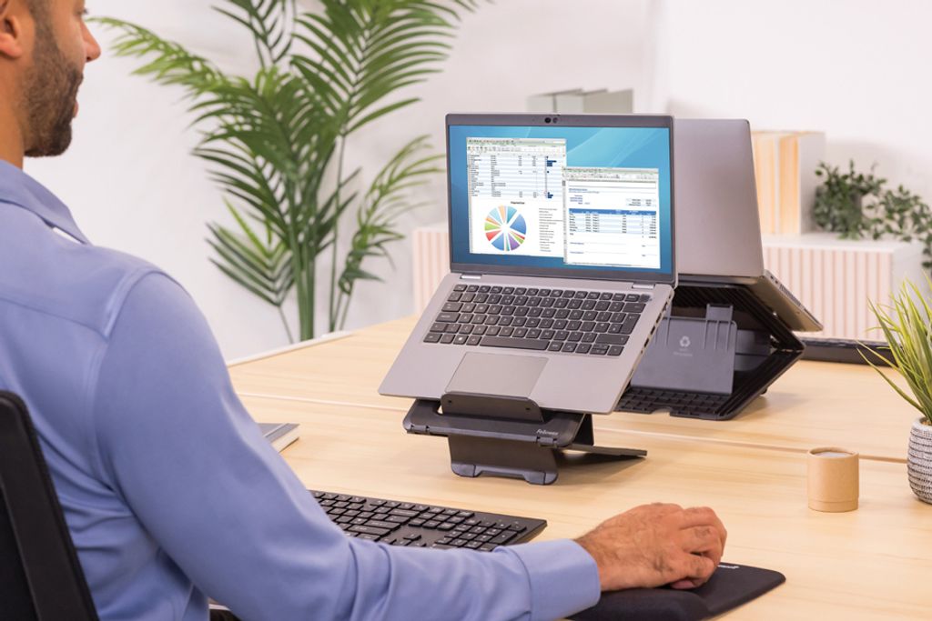 Stojan na notebook Fellowes Breyta černý | Kaufland.cz