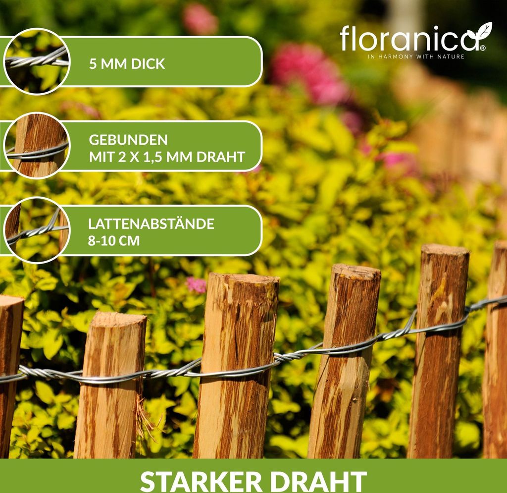 Plot z lískových oříšků Floranica se sloupky | Kaufland.cz