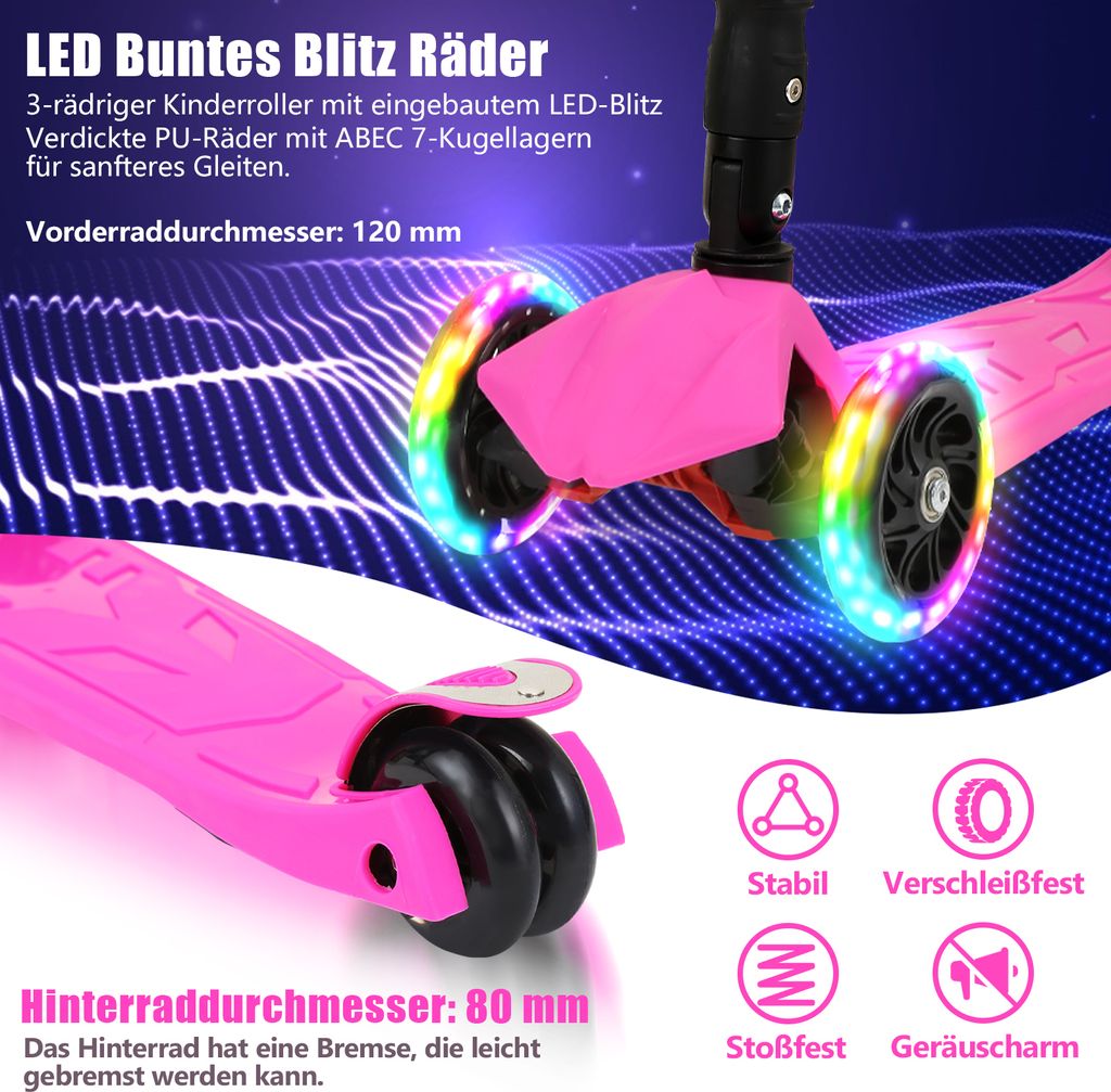 Kinderroller Faltbar Tretroller Cityroller | Kaufland.de