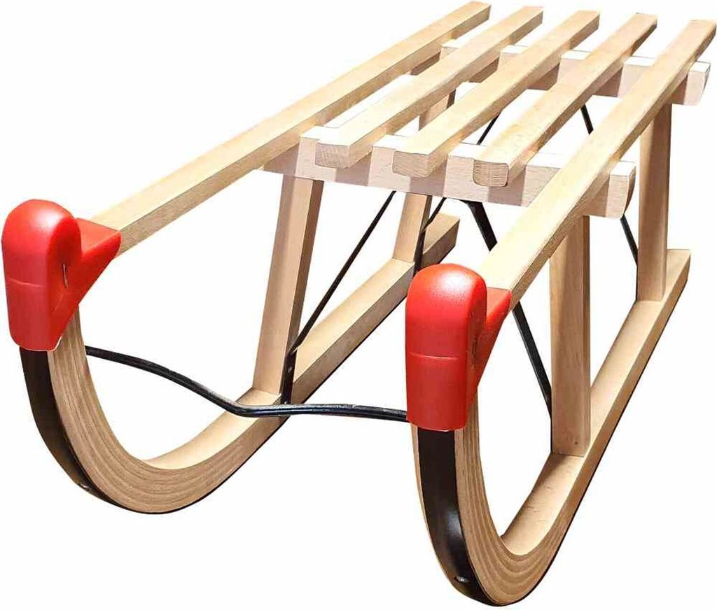 Holzschlitten Davos 100 cm mit Zugseil | Kaufland.de