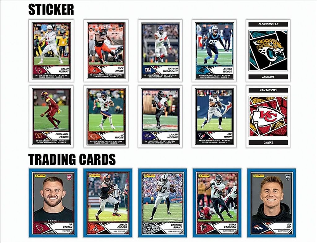 NFL Hybrid Sticker- & Trading Card Collection | Kaufland.de