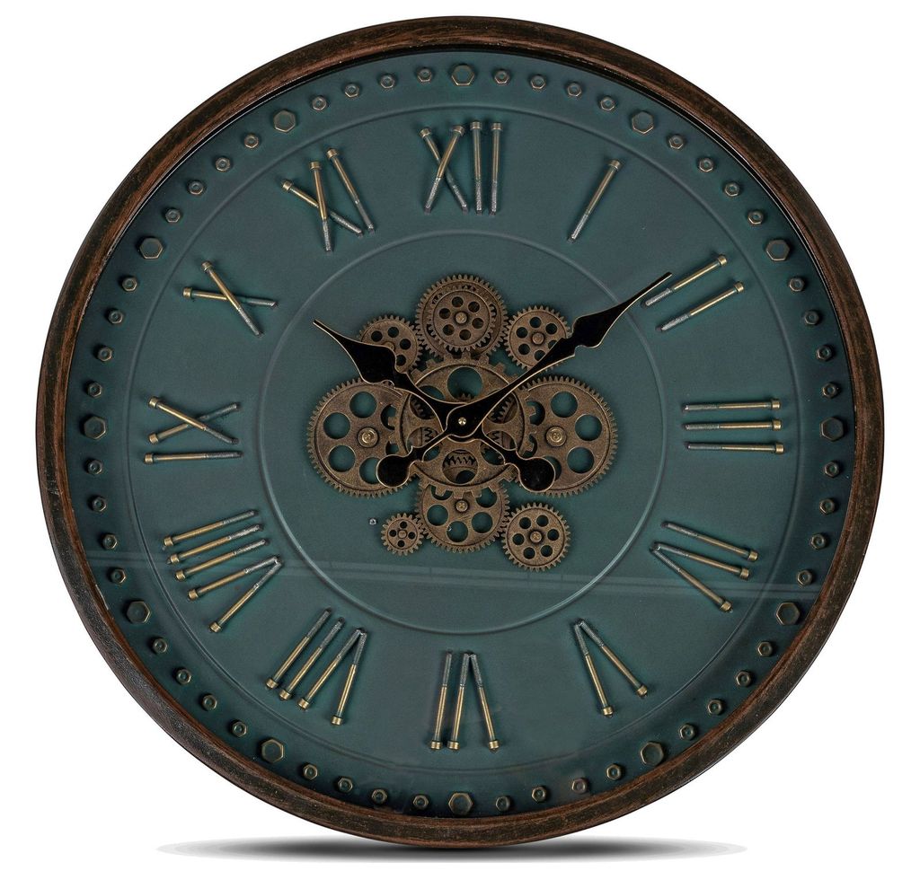 formano Wanduhr 66 cm Metall mit sichtbar | Kaufland.de