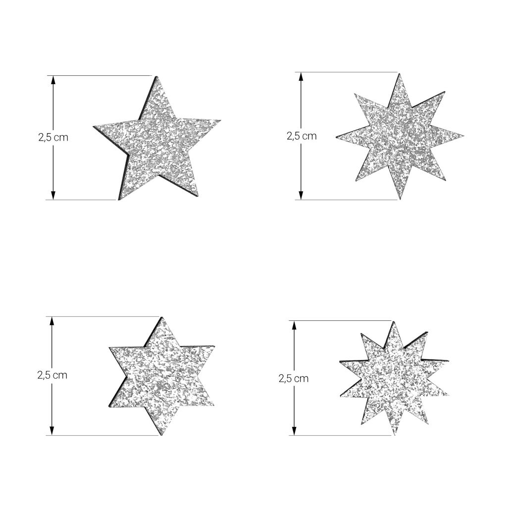 Oblique Unique Holz Sterne Deko Set Holzdeko | Kaufland.de