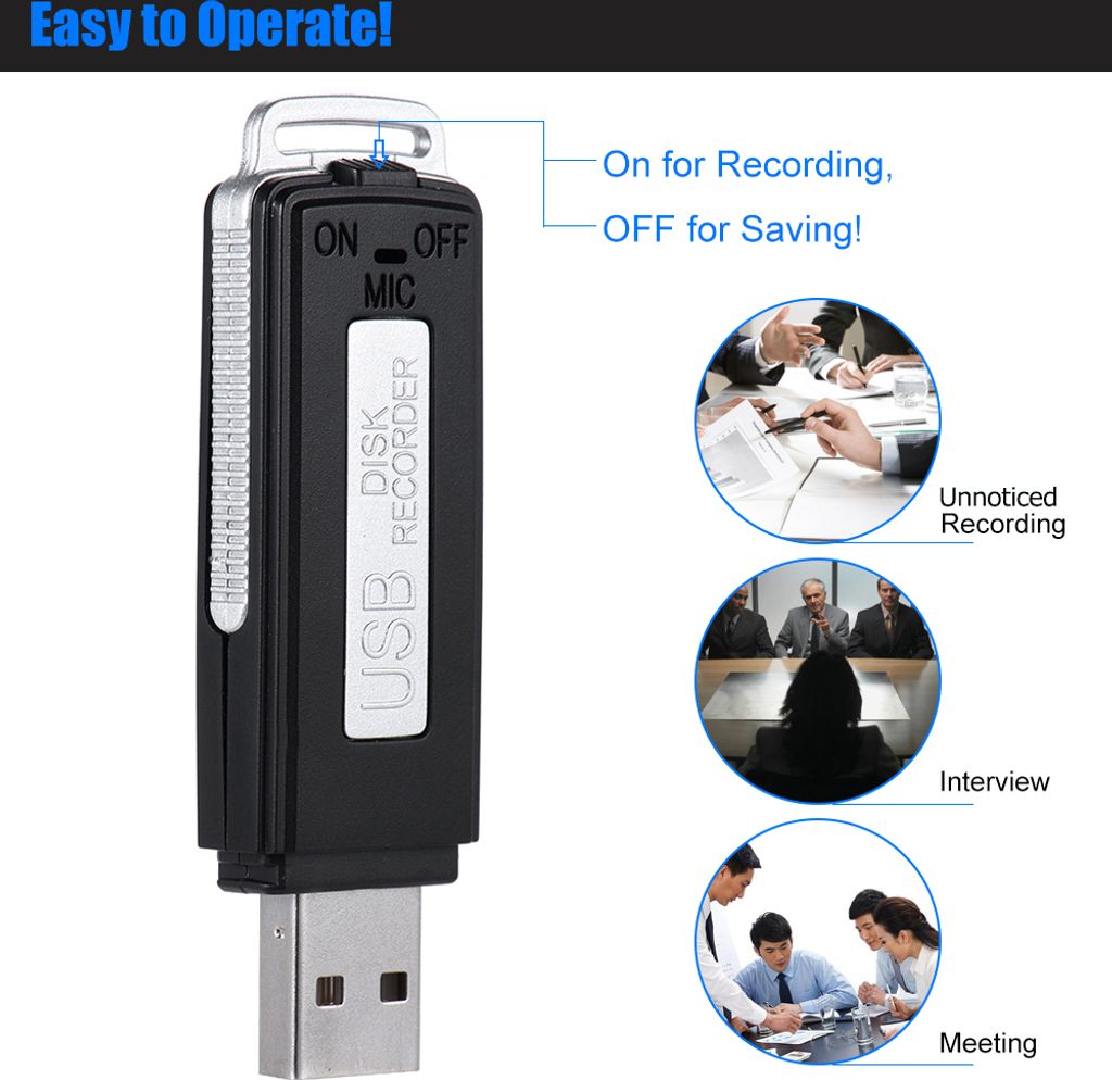 prenosný zvukový diktafón s diskom USB s | Kaufland.sk