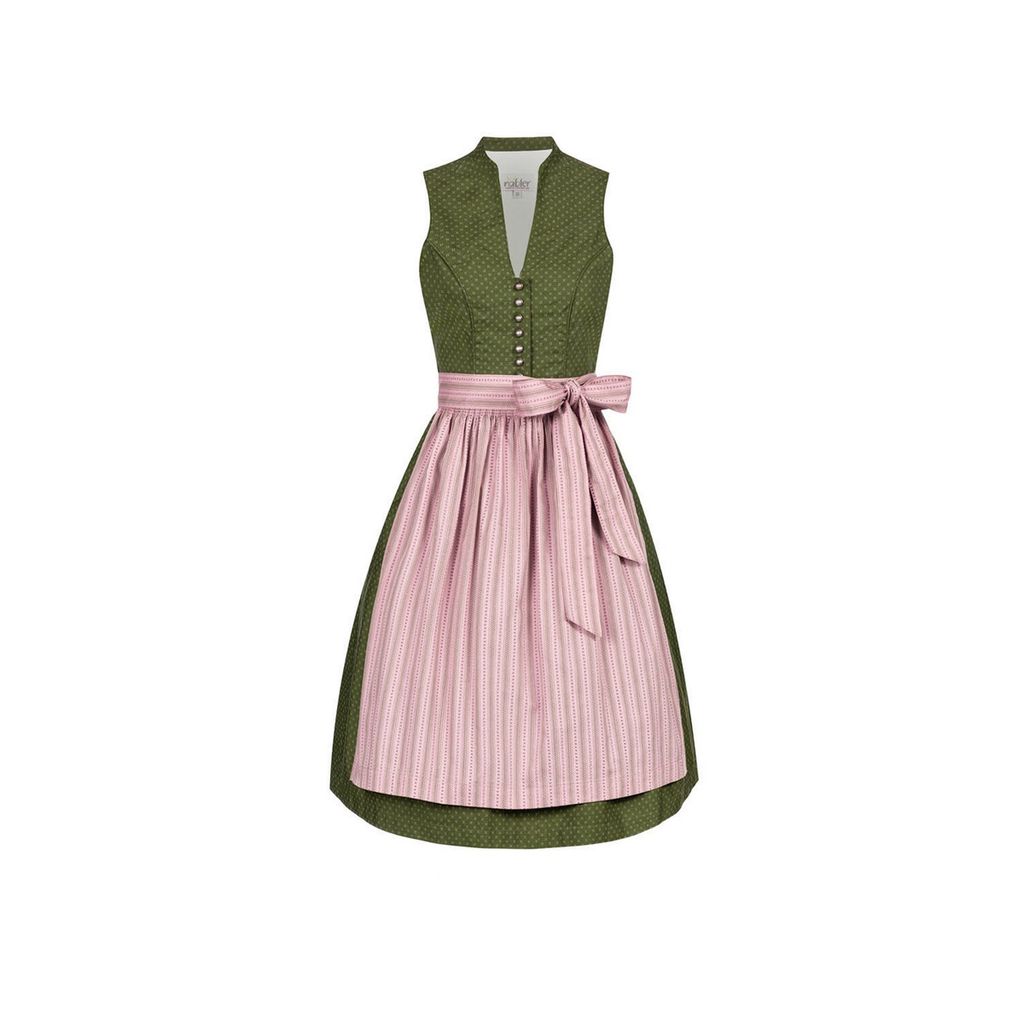 Dirndl midi Rita in Oliv von Nübler, Größe:36 | Kaufland.de