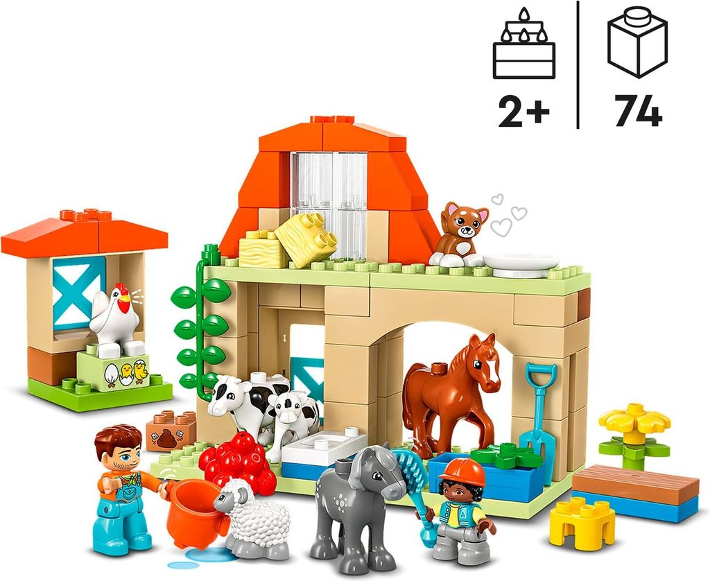 LEGO® DUPLO® 10416 Péče o zvířátka na farmě | Kaufland.cz