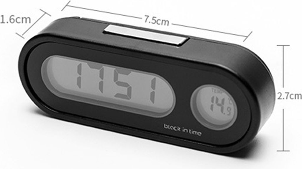 2 v 1 Teploměr do auta LED podsvícení | Kaufland.cz