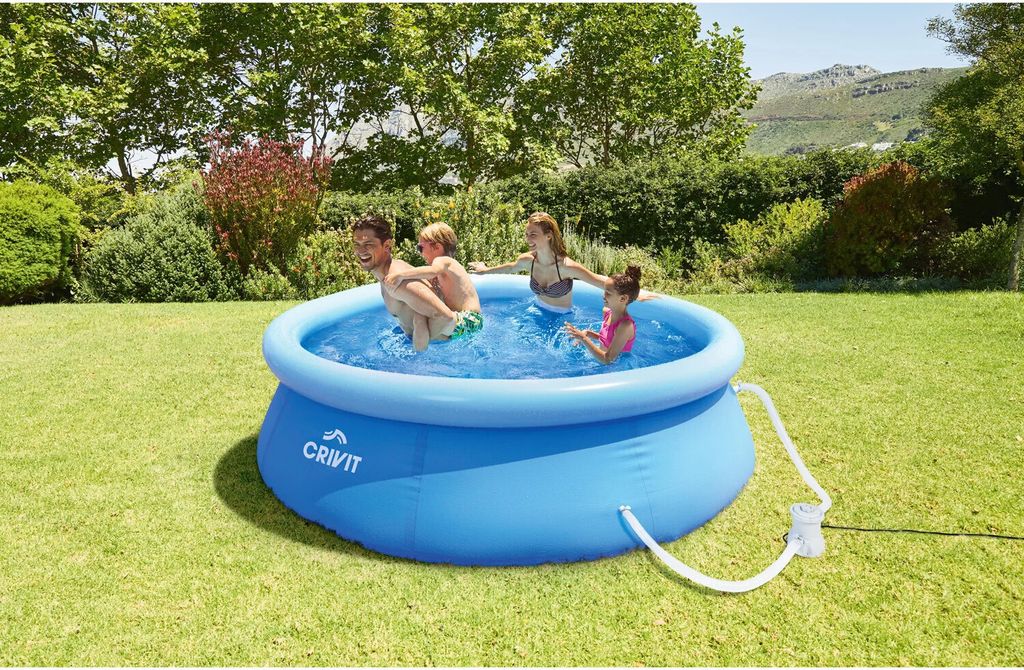 CRIVIT Quick-up-Pool Pool Planschbecken Ø 240 | Kaufland.de