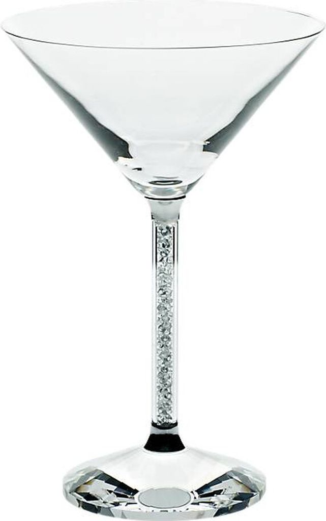 Martiniglas Crystal Diamonds 250ml Cocktailgläser