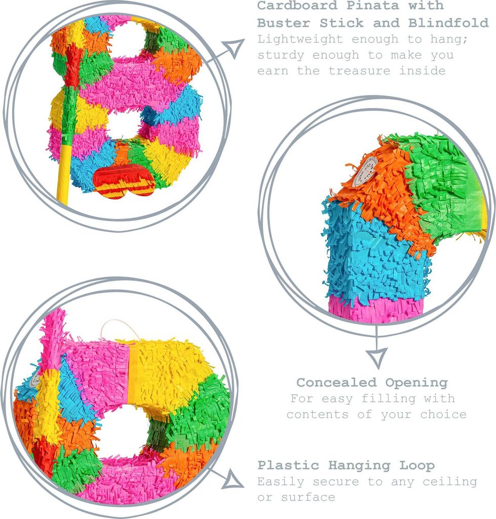 Fax Potato Nummer 8 Pinata Set mit Stick & | Kaufland.de