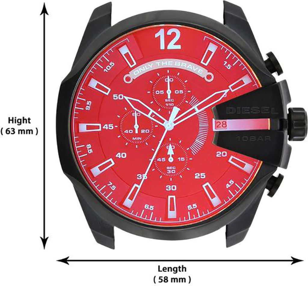 Diesel Mega Chief pánské hodinky kulaté | Kaufland.cz