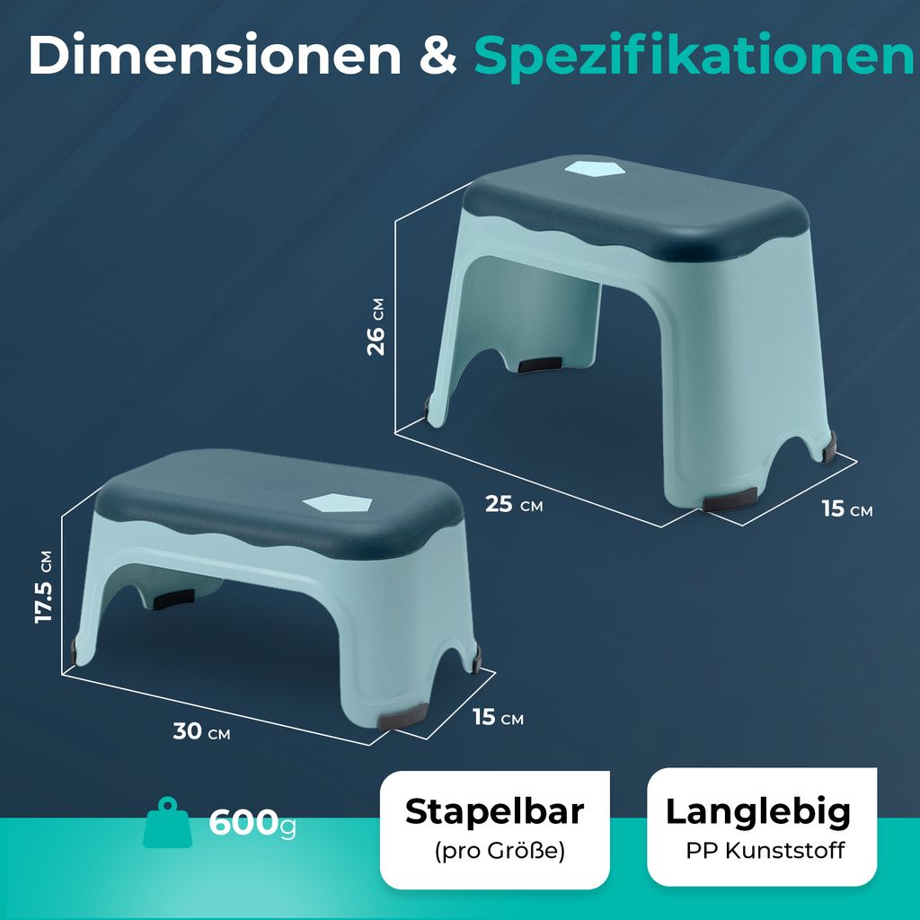 Stufenhocker Blau XL, Stufenhocker Kinder, | Kaufland.de