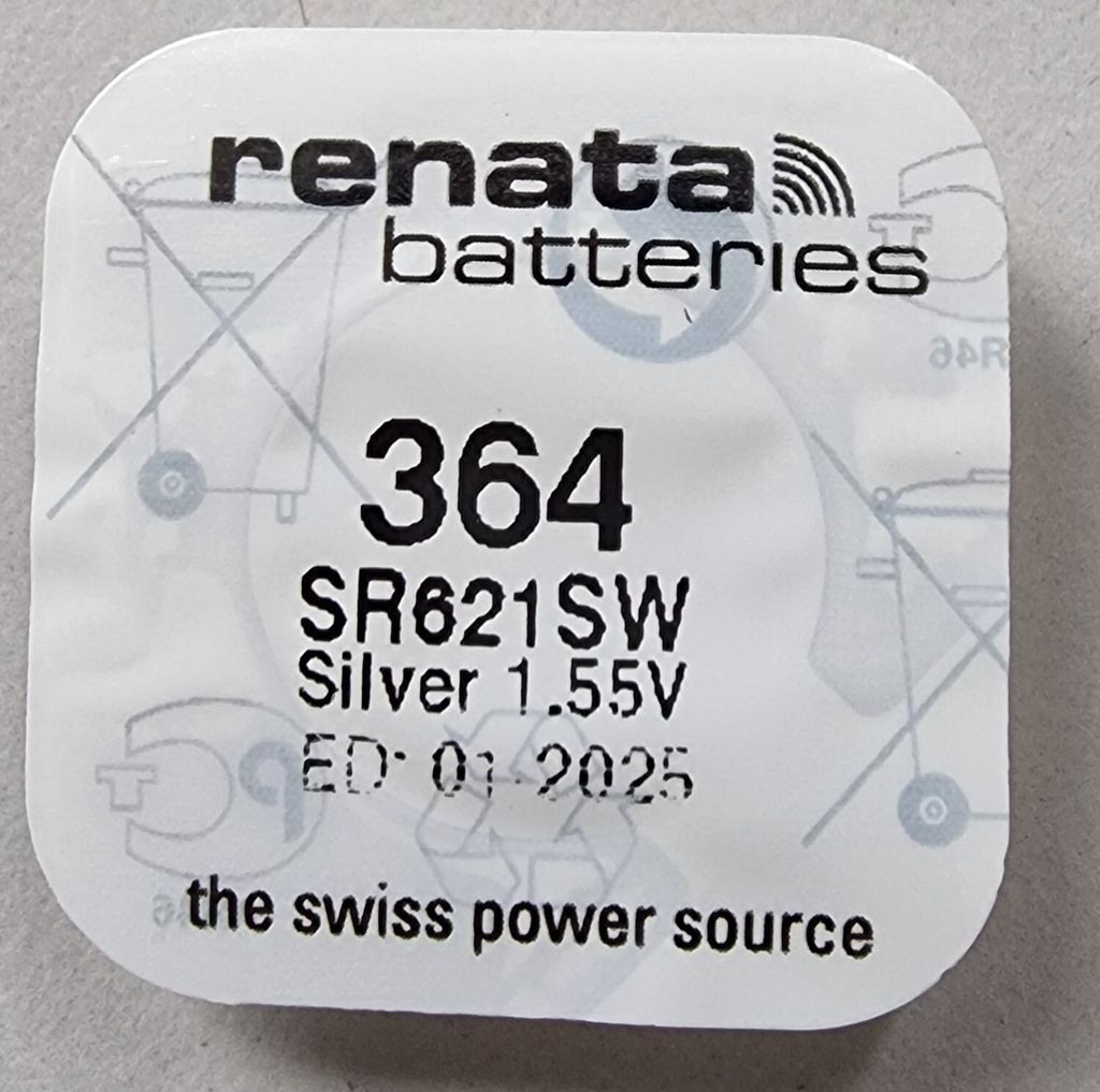 10x Renata Uhrenbatterie Batterie 364 SR621SW | Kaufland.de