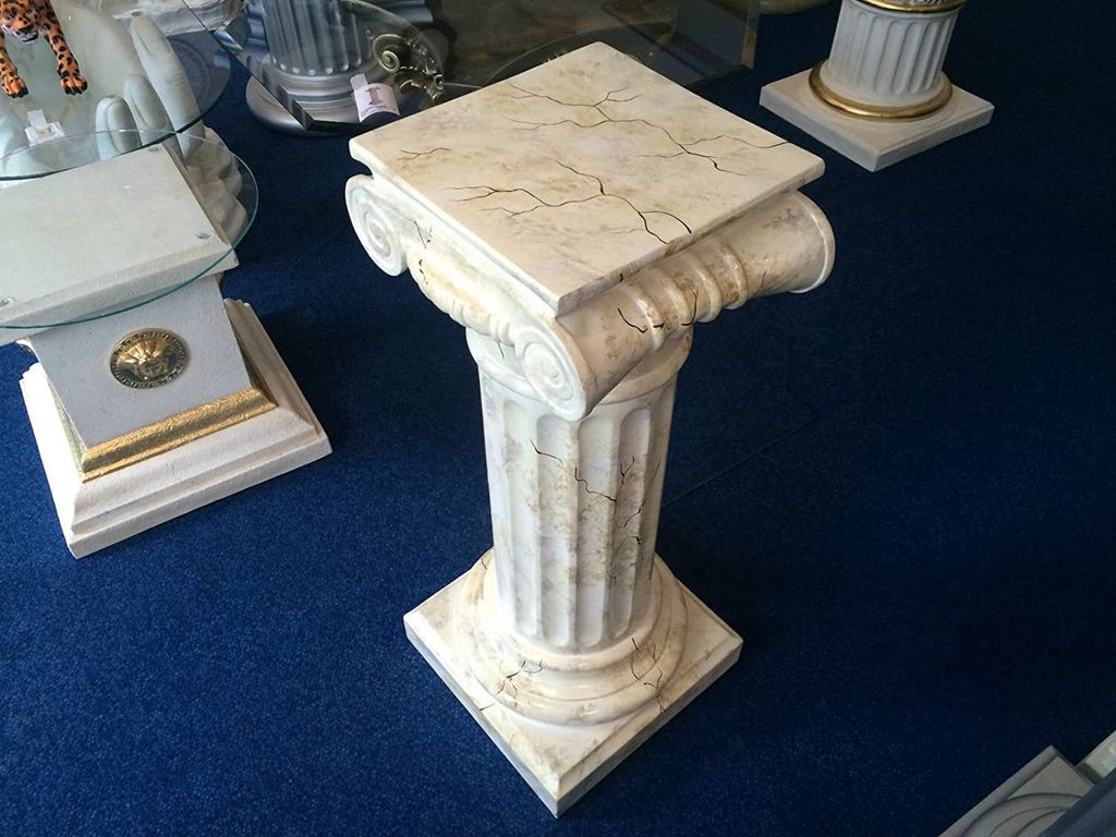 Stĺpik Meander Style Bočný stolík Mramorovaný | Kaufland.sk