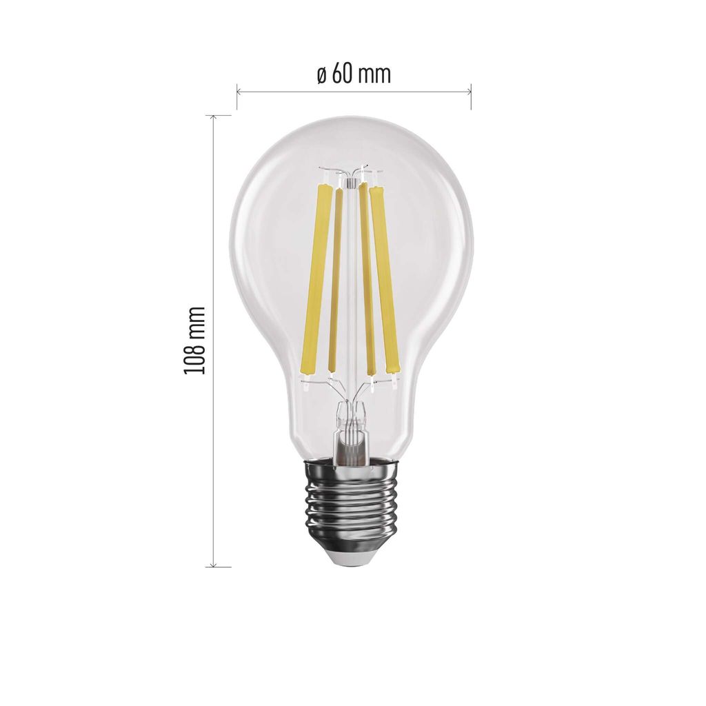 EMOS LED žiarovka Filament A60 / E27 / 11W | Kaufland.sk