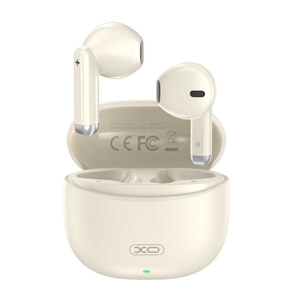 XO Casque Bluetooth X33 TWS Ecouteurs intra-auriculaires