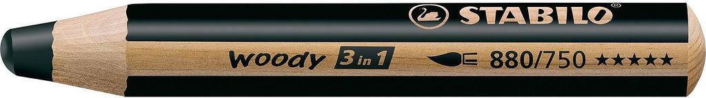 Pastelka STABILO Woody 3v1 černá Pastelka | Kaufland.cz