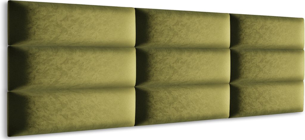 Čalouněný panel Obdélník 90 cm x 30 cm Khaki | Kaufland.cz