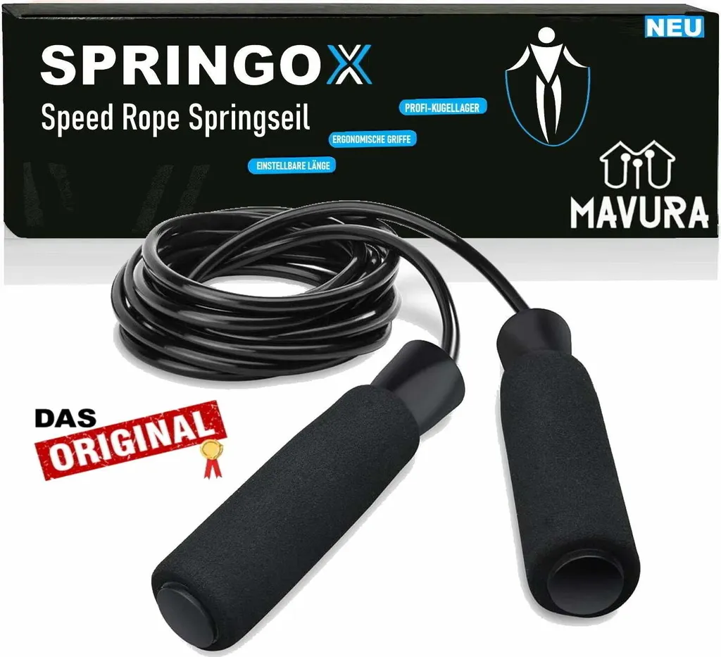 SPRINGOX Profi Springseil Speed Rope Jump | Kaufland.de