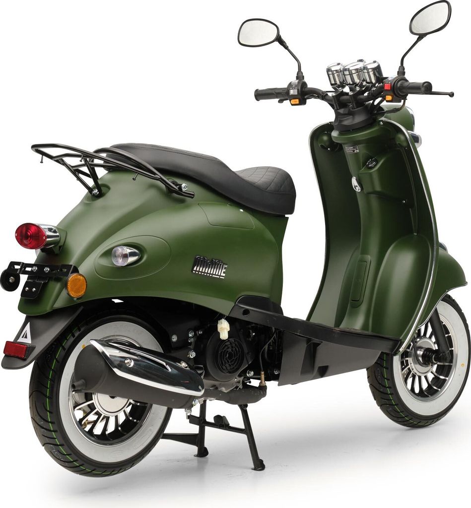 Motorroller Retro MiniMe 2.0 Mattgrün 50ccm | Kaufland.de