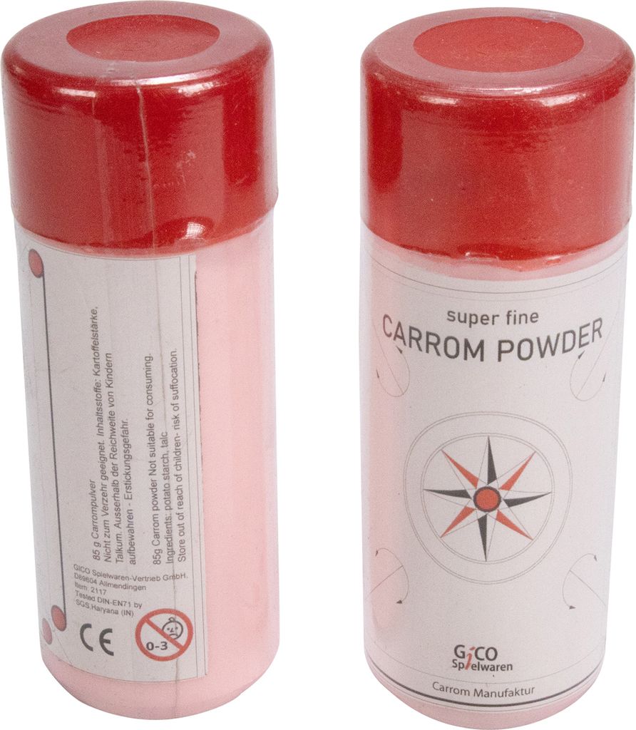 GICO Hochwertiges Original Carrom Gleitpulver - 170g - 2117