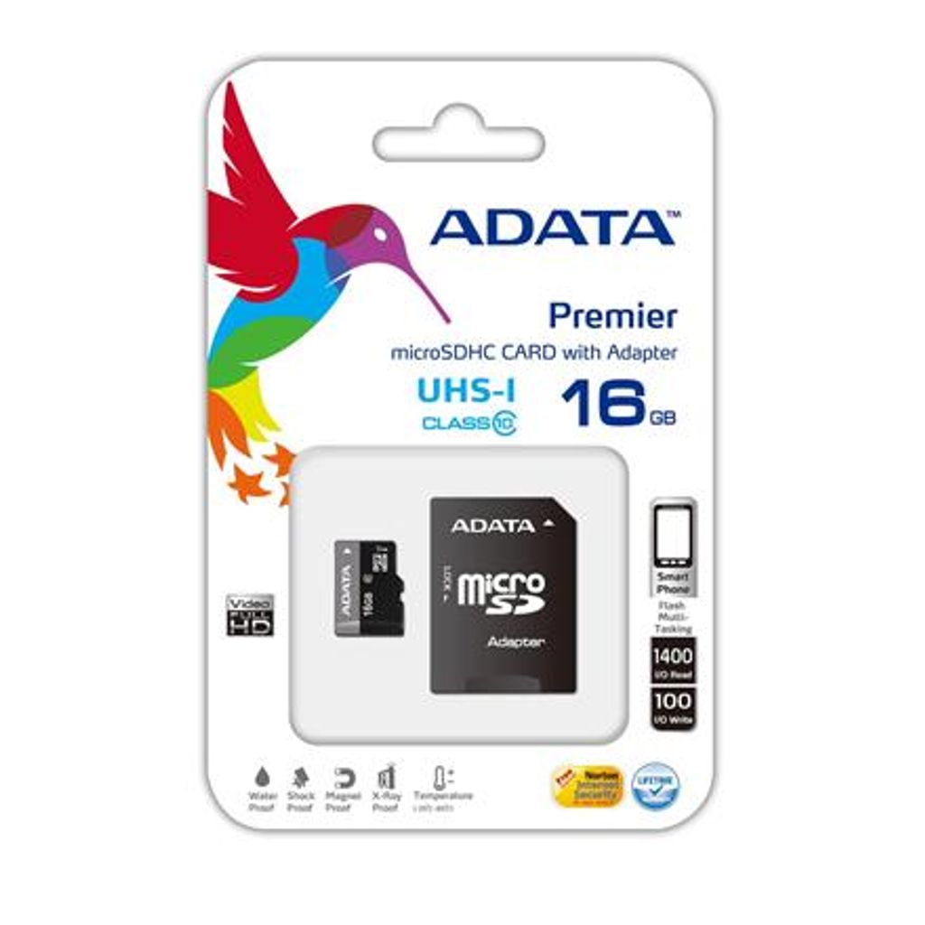 Micro SD karta 16GB s adaptérem - ADATA class | Kaufland.cz