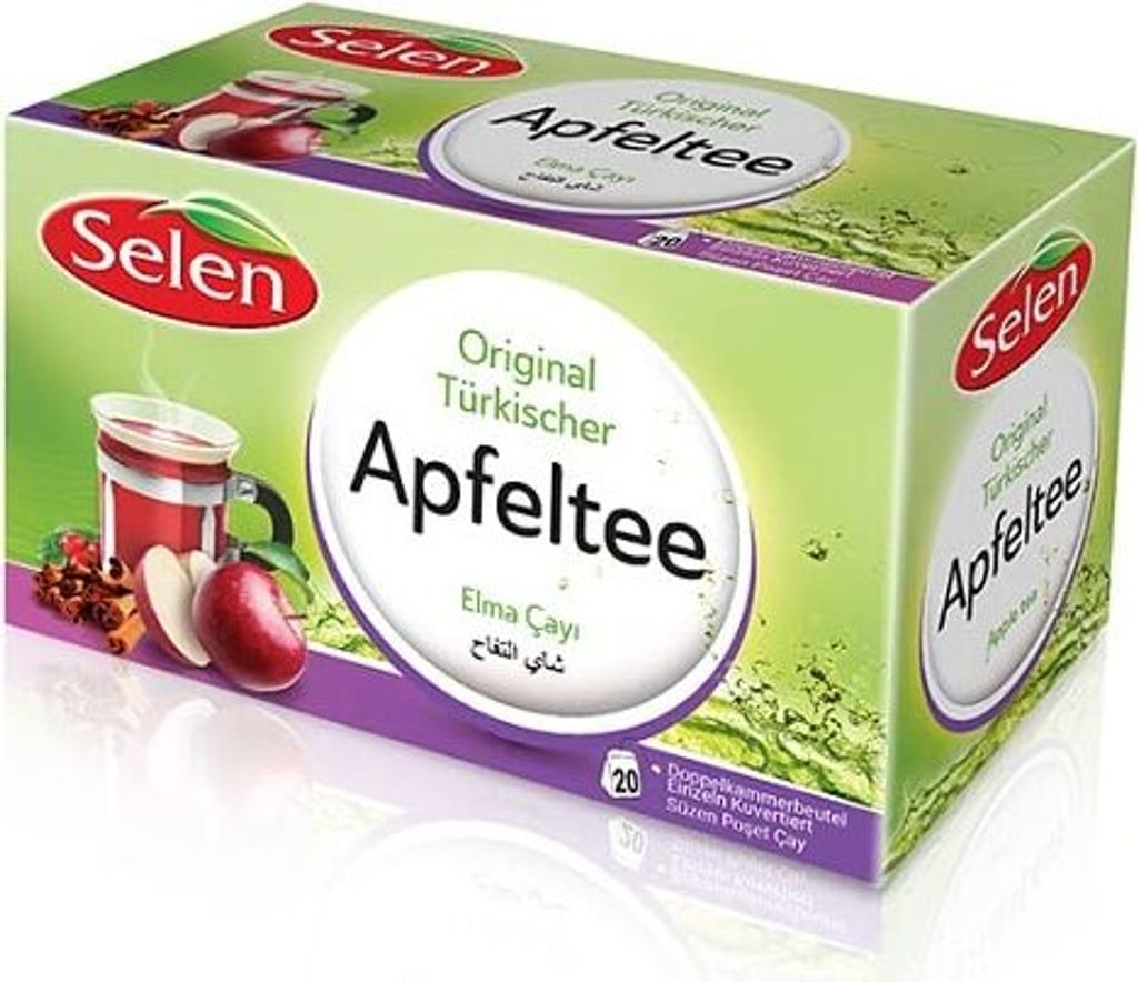 SELEN Original Türkischer Apfeltee Teebeutel