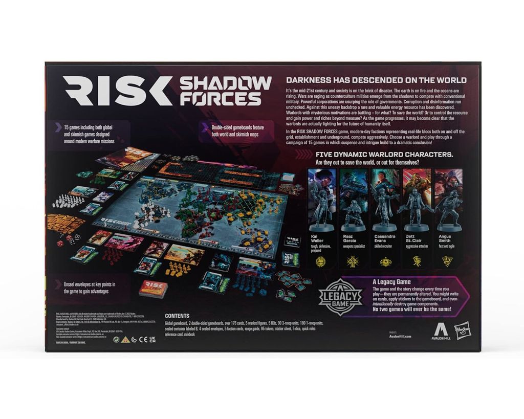 Hasbro - Risk Shadow Forces (English Version) | Kaufland.cz