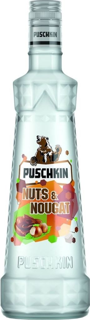 Puschkin Nuts & Nougat Vodka | 17,5 % vol | 0,7 l Wodka