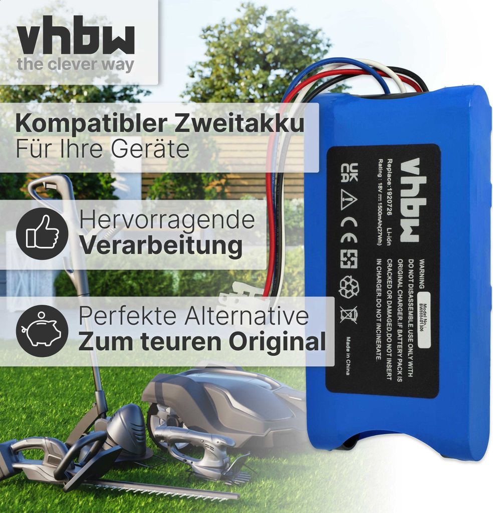 vhbw Akku kompatibel mit Yard Force Mowbest | Kaufland.de