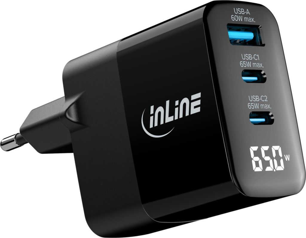 InLine® USB PD Netzteil, GaN Ladegerät, | Kaufland.de