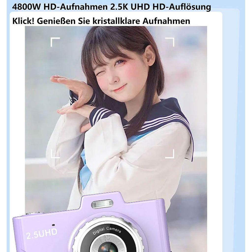 ZELURXX Digitalkamera, mit Doppelkamera, | Kaufland.de