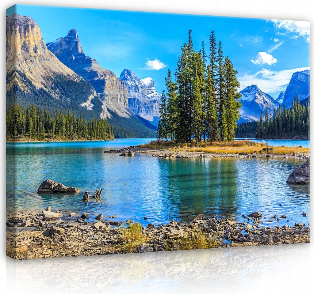 Plátno obraz príroda hory 100x70 cm veľký moderný obraz na