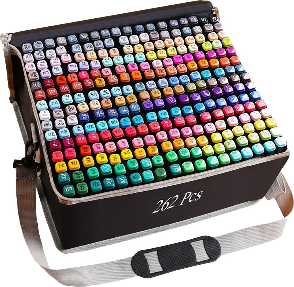 262 barevné graffiti fixy, mastné fixy, fixy | Kaufland.cz