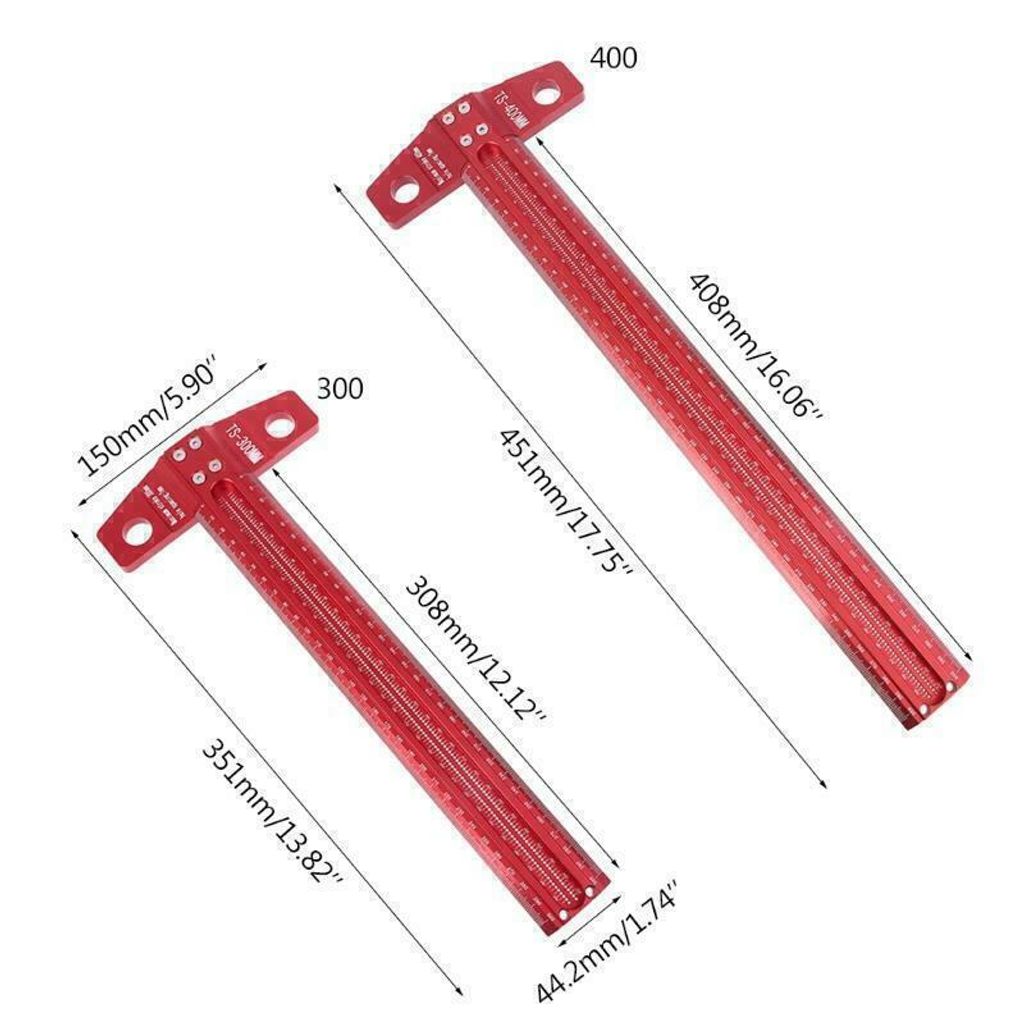 Holzbearbeitung Scriber Lineal T-Typ | Kaufland.de