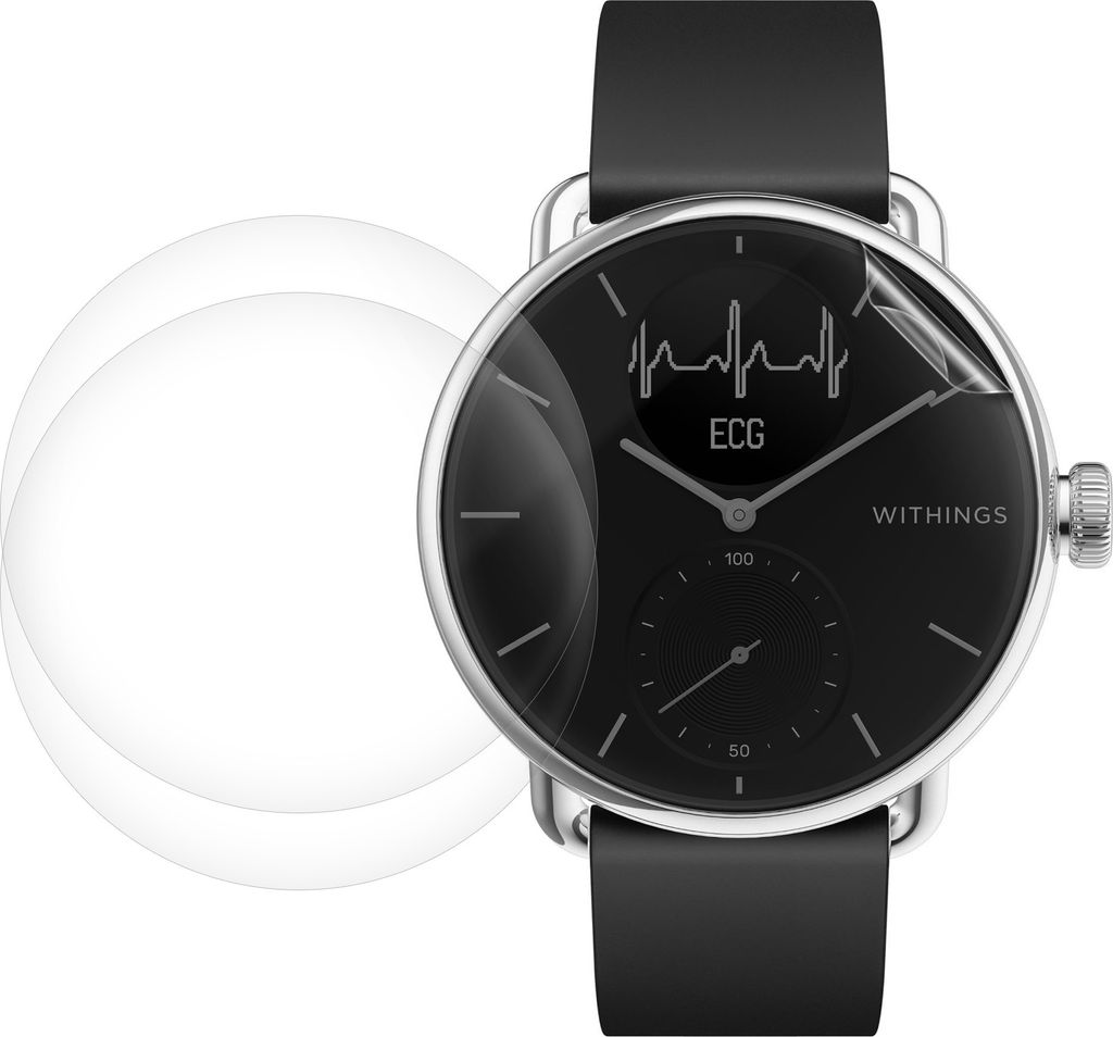 kwmobile Withings Scanwatch 38mm Displayschutzfolie 3er