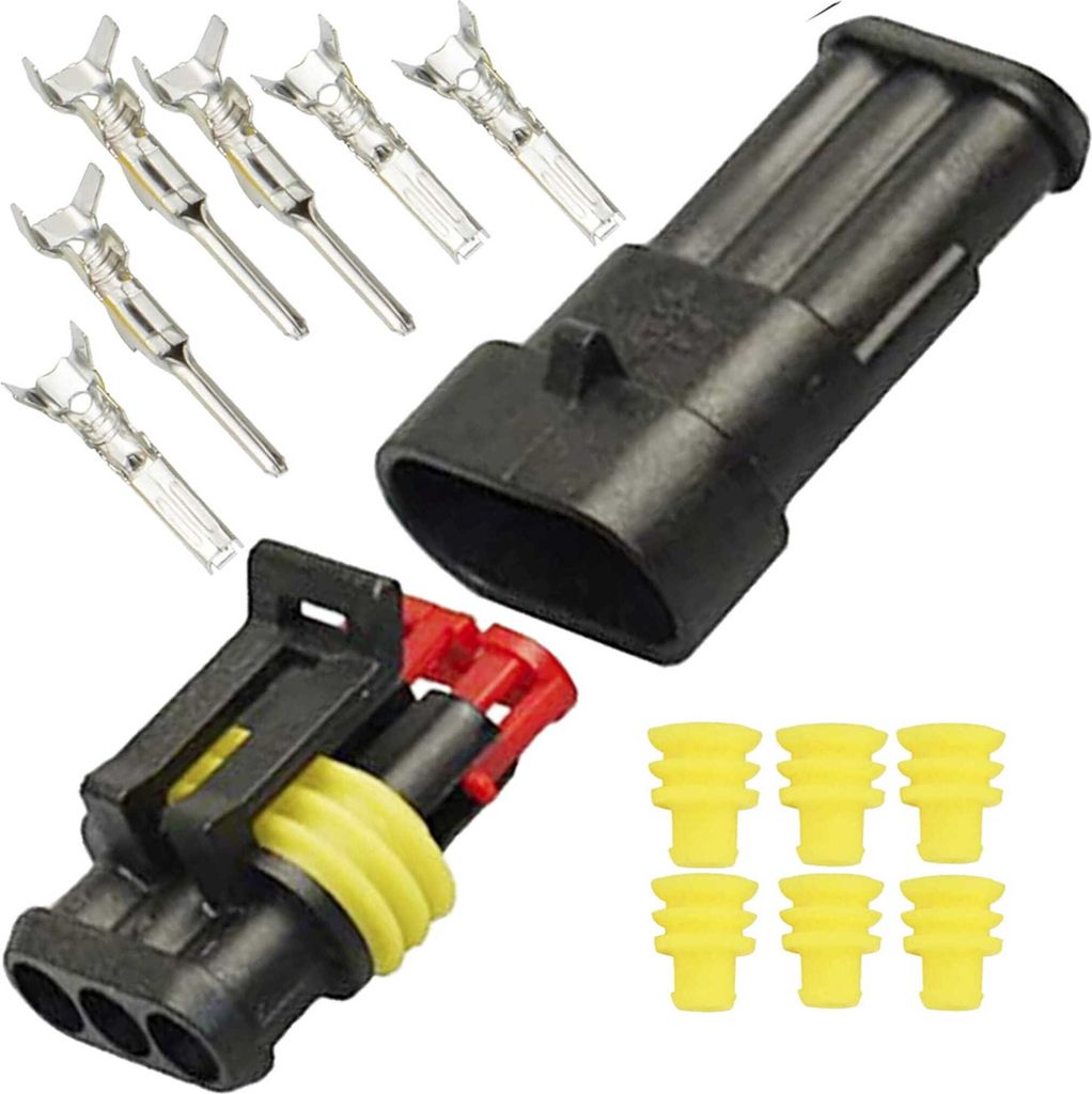 AMP ( Superseal ) KFZ Stecker 3 Polig Stift | Kaufland.de