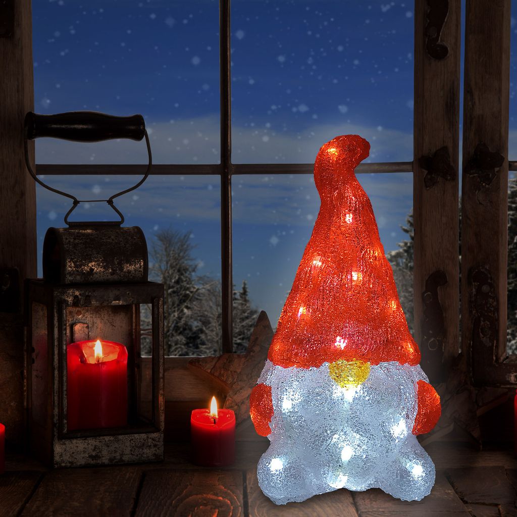 DEUBA® LED Acryl Figur Wichtel 29,5cm Groß | Kaufland.de